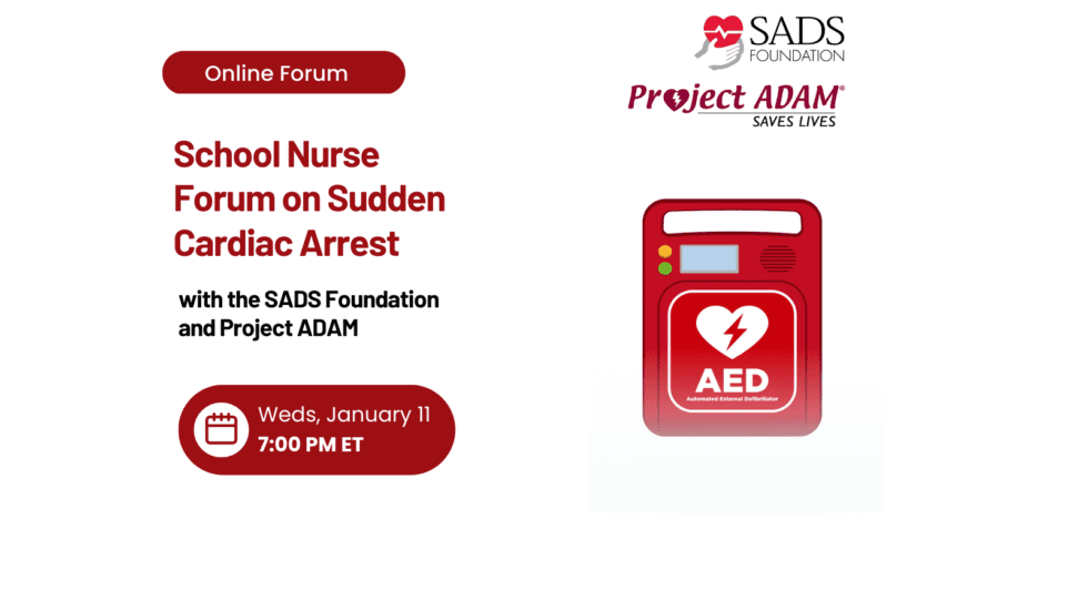 SADS Foundation | Supporting families. Saving lives.